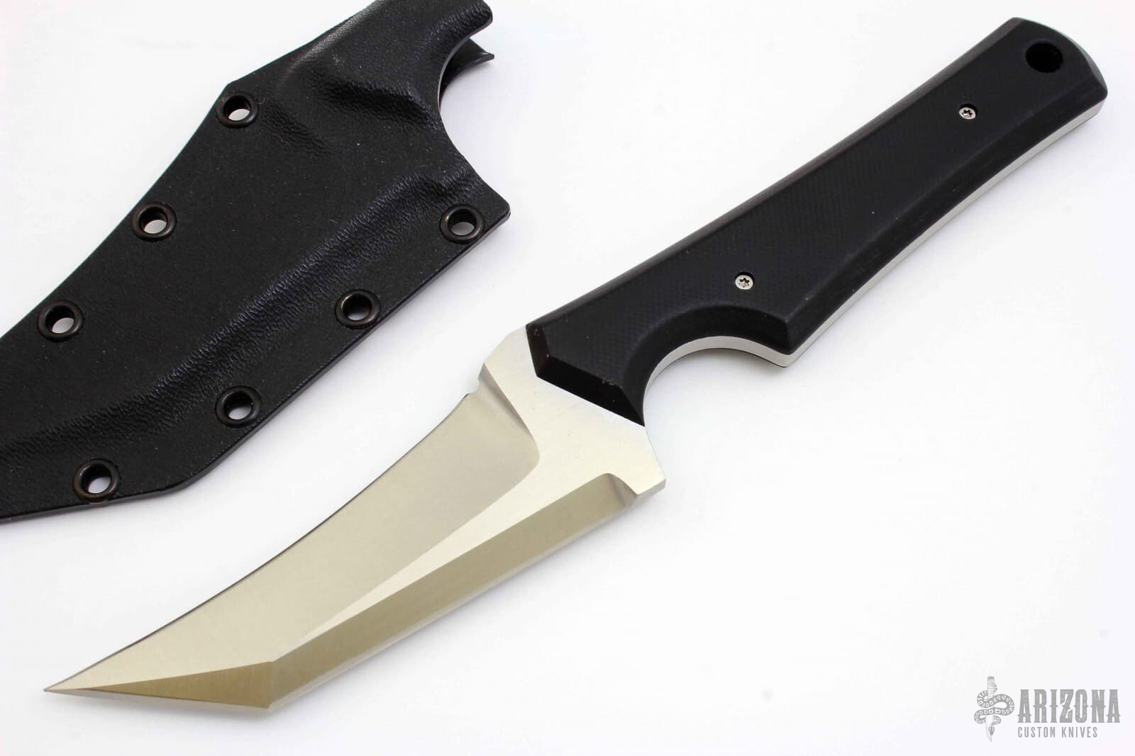 Chisel Ground Tanto - Arizona Custom Knives