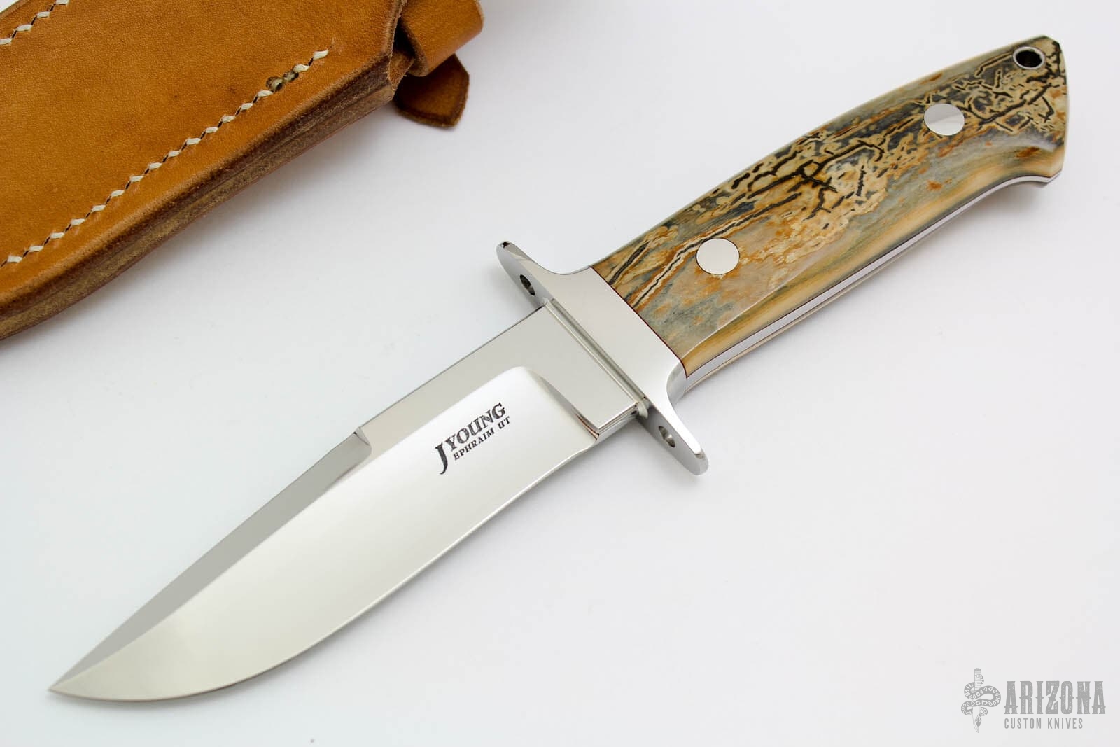 Chute Knife - Mammoth Ivory - Arizona Custom Knives