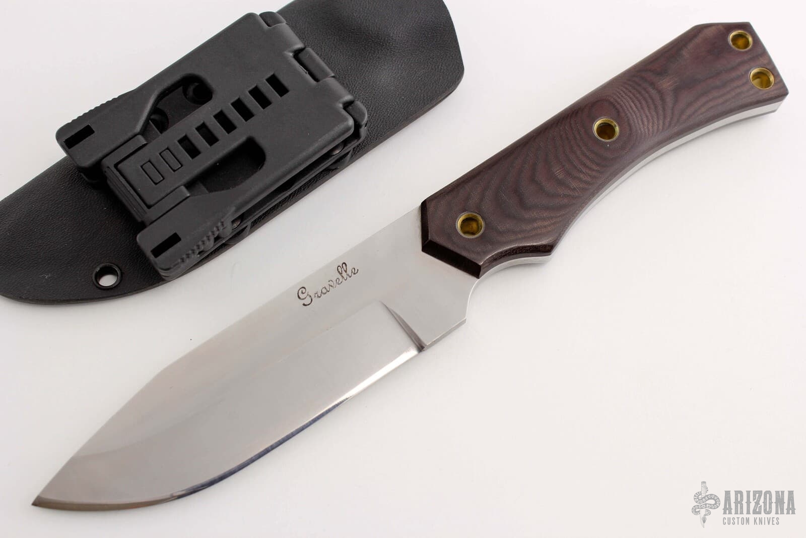 Clip Point Fixed Blade - Arizona Custom Knives