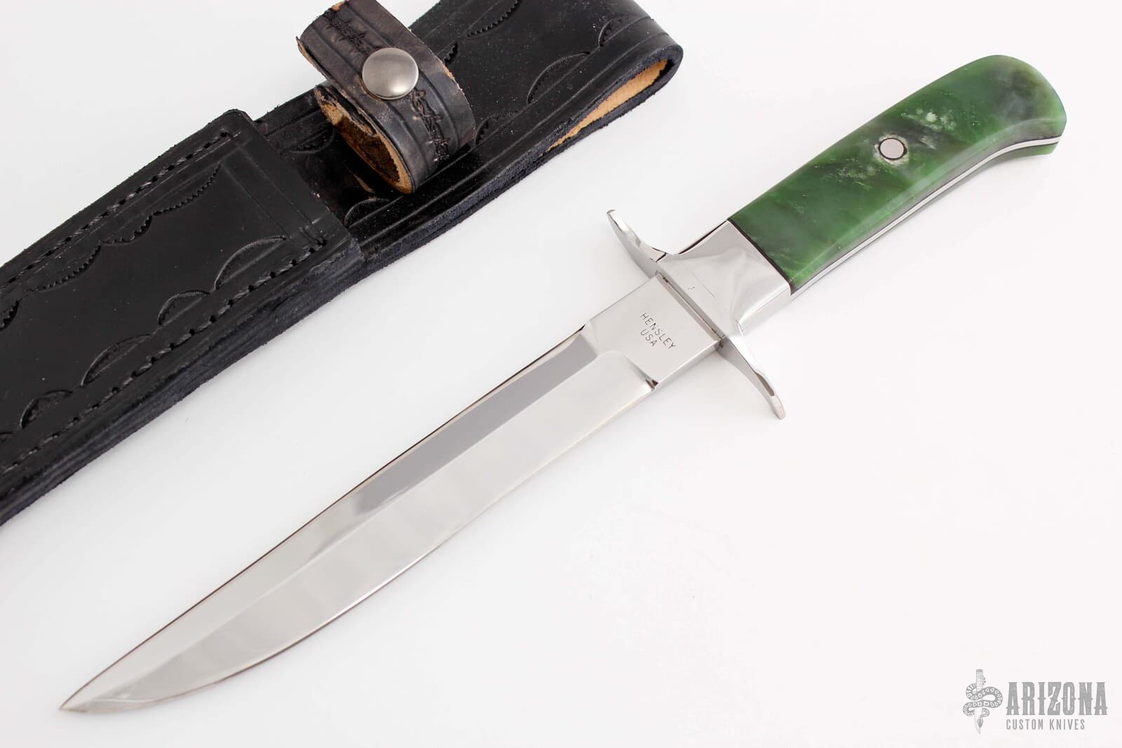 Columbian Jade Fighter - Arizona Custom Knives