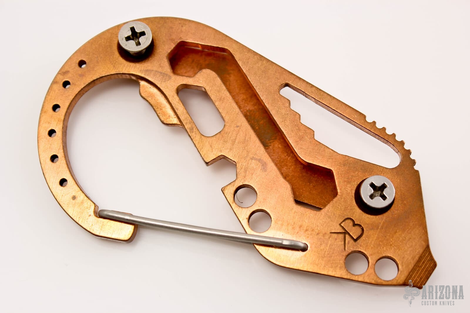Copper Keybiner - Arizona Custom Knives
