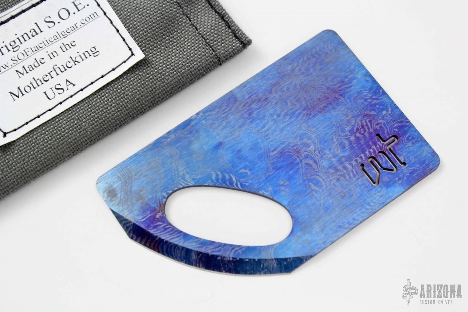Credit Card Knife w/ SOE Wallet - Arizona Custom Knives