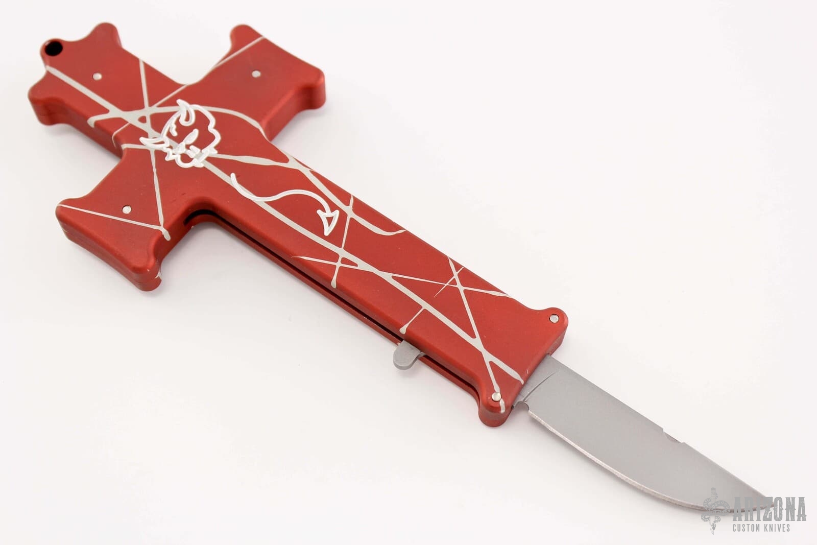 Crusader - Red Devil - Arizona Custom Knives