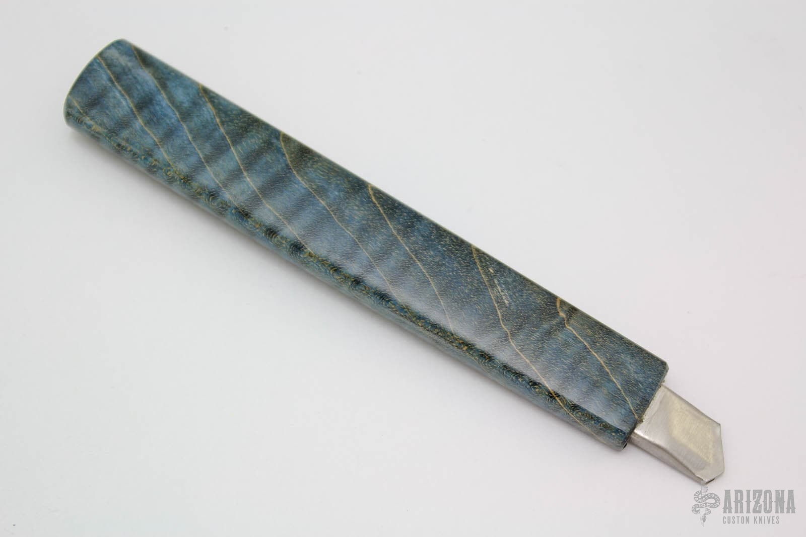 Custom Box Cutter - Blue Maple - Arizona Custom Knives