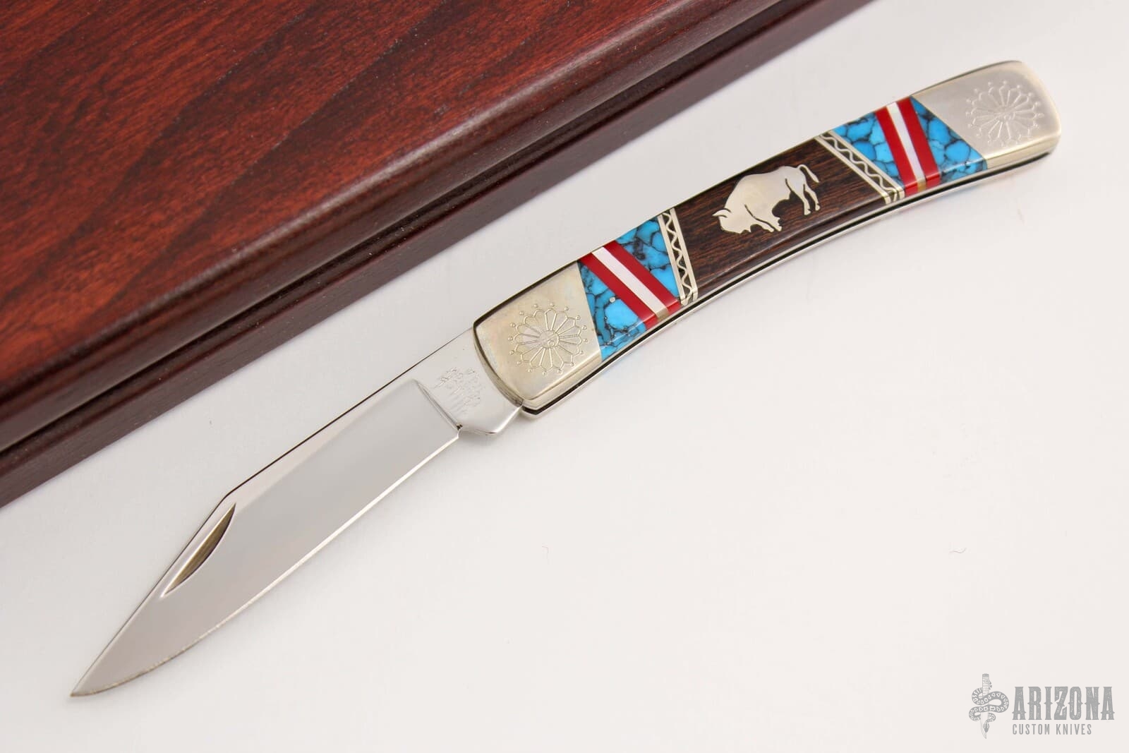 Custom Buck Slip Joint - Arizona Custom Knives