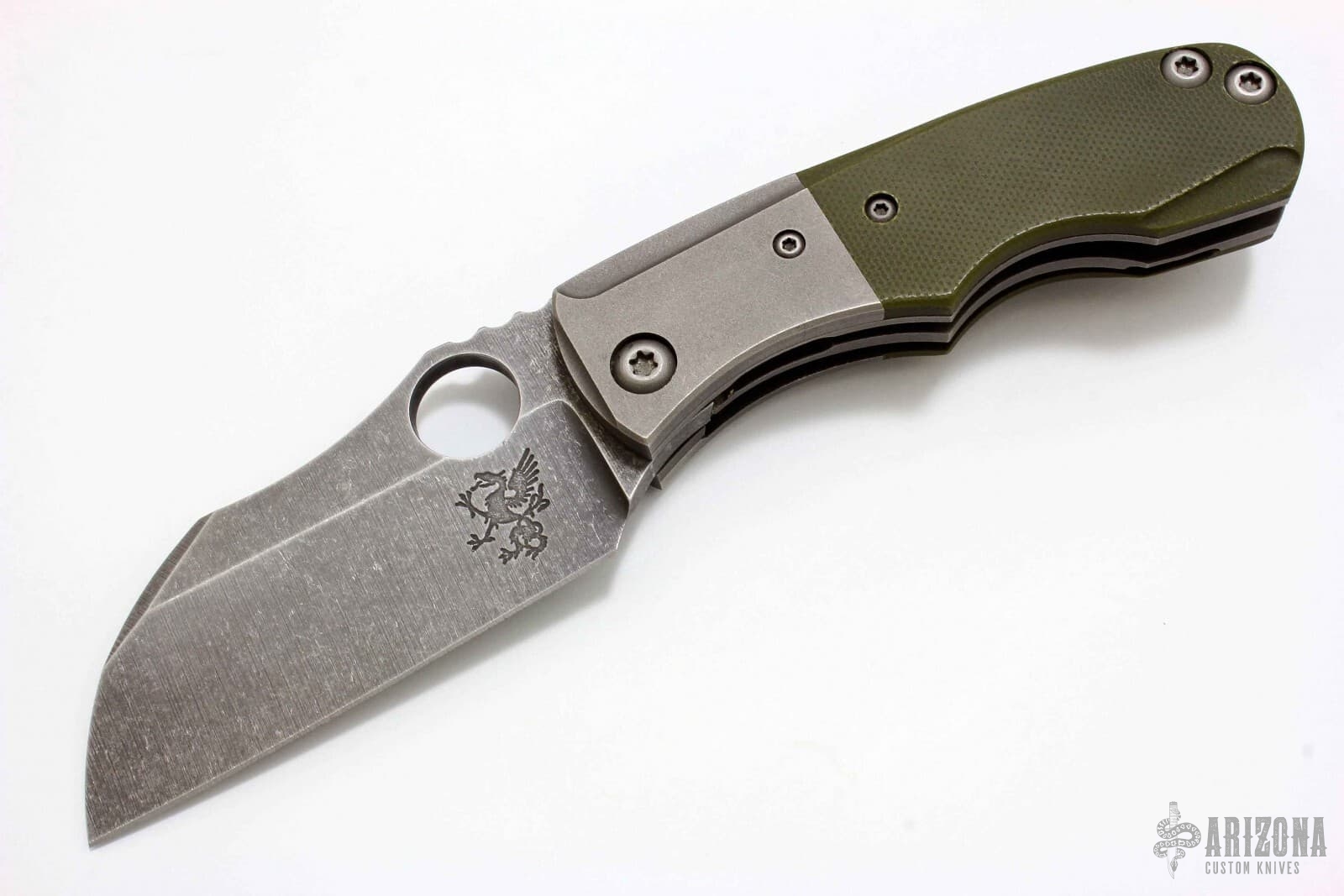 Custom Griffon Folder - Arizona Custom Knives