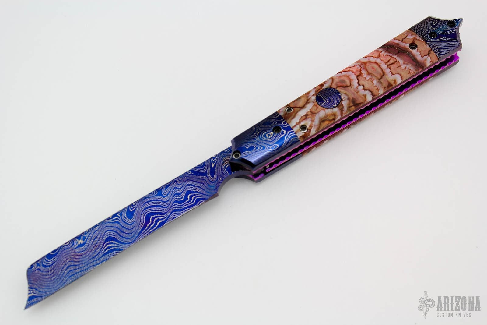 Custom Slim Razor Auto - Arizona Custom Knives