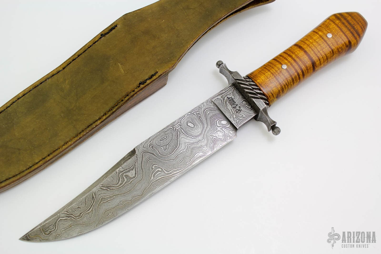 Damascus Fighter - Arizona Custom Knives