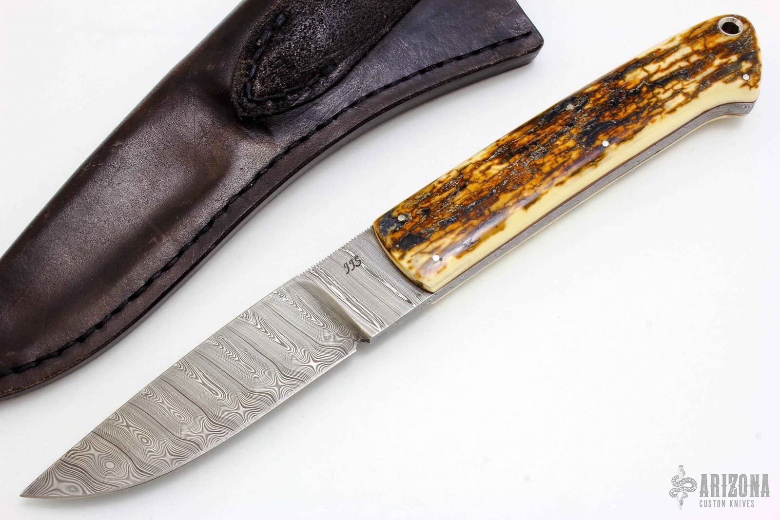 Damascus Hunter - Arizona Custom Knives