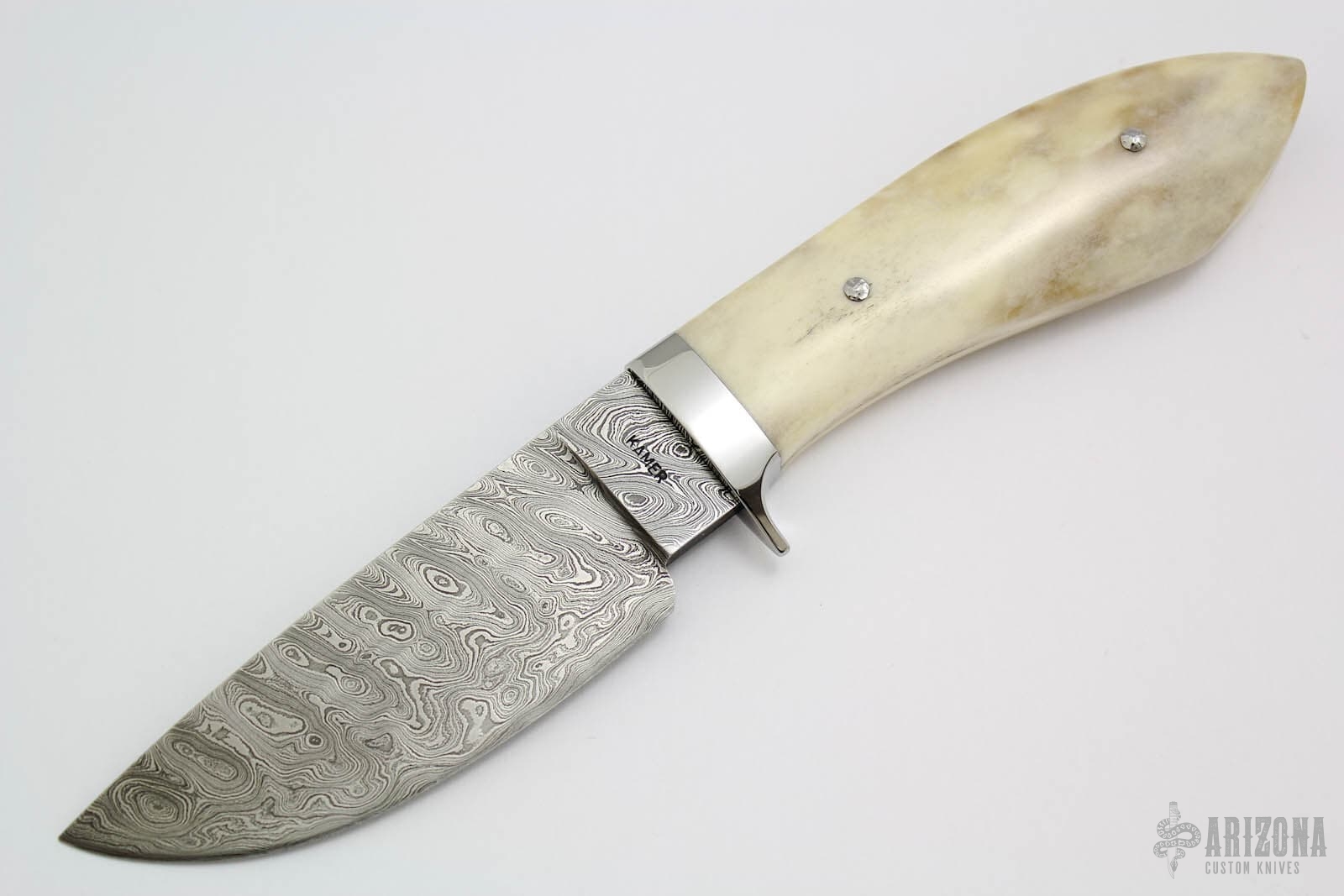 Damascus Hunter | Arizona Custom Knives