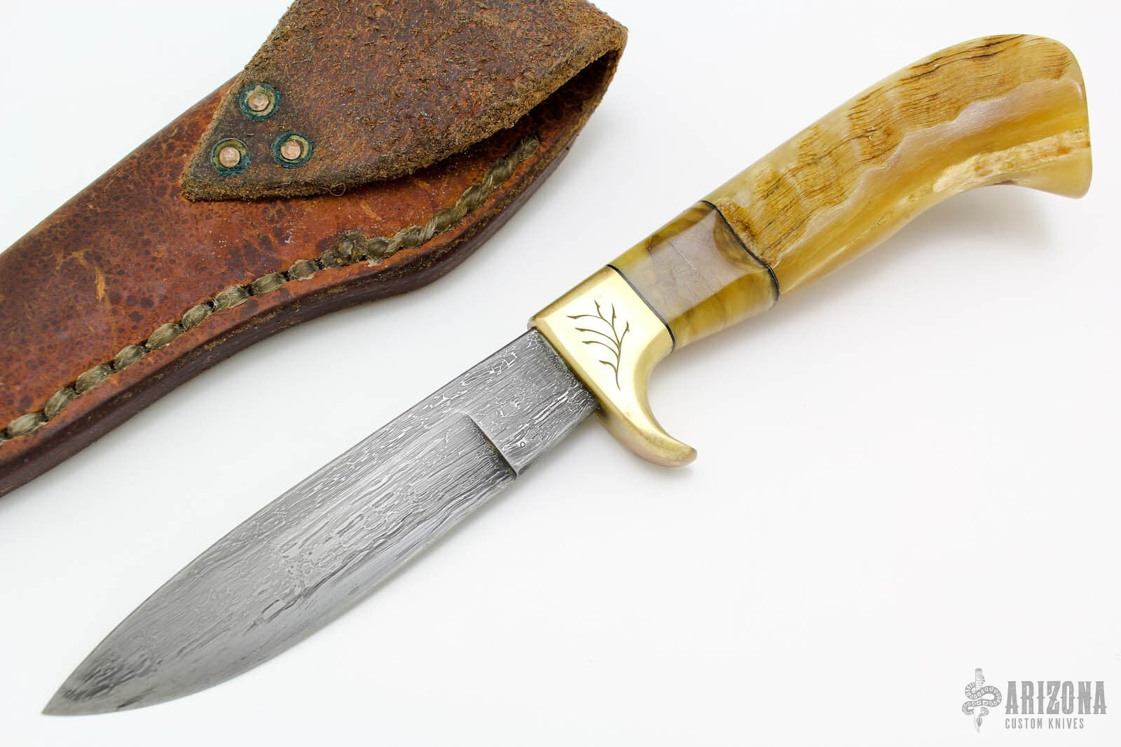 Damascus Hunter - Arizona Custom Knives