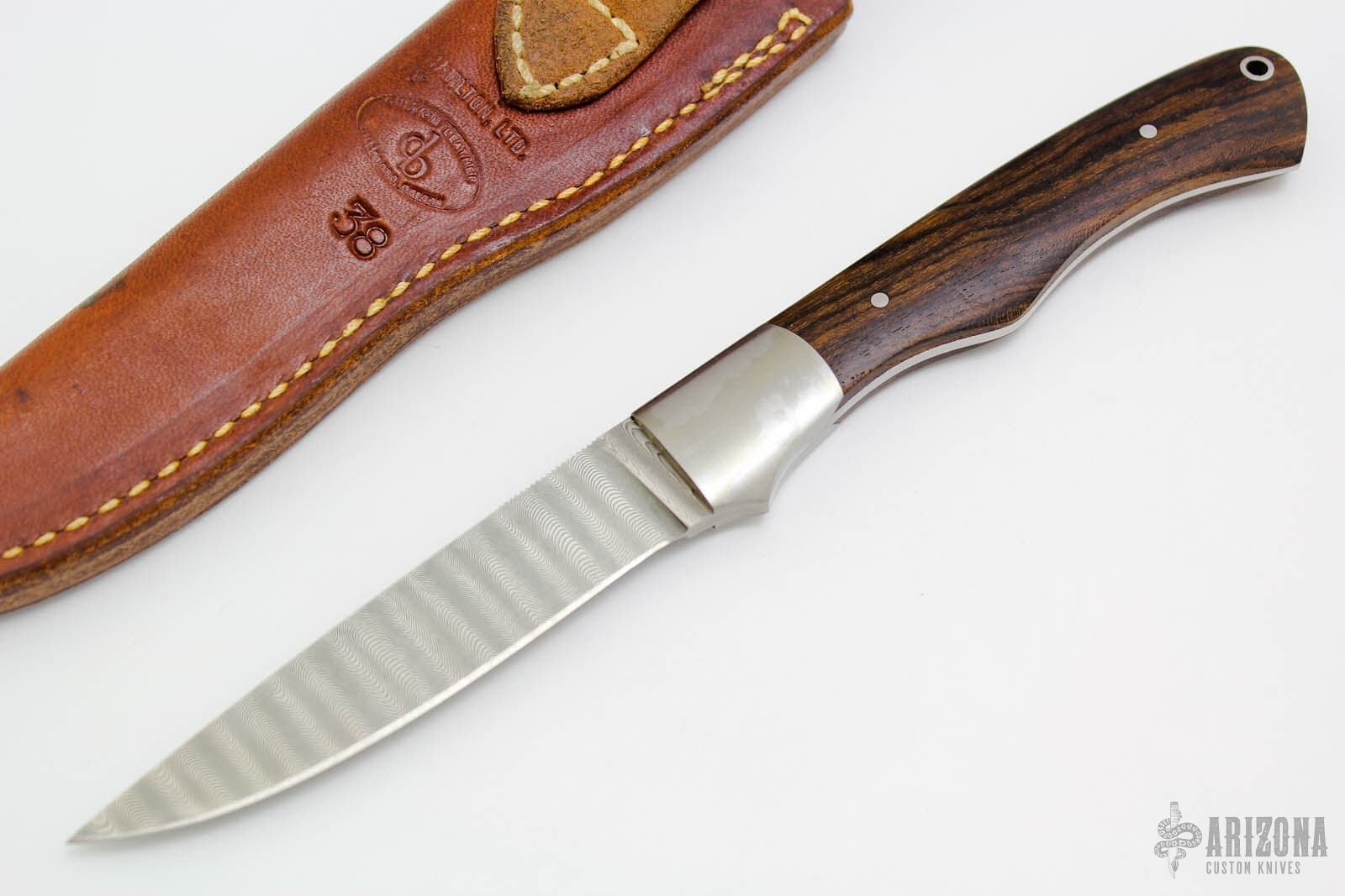 Damascus Hunter - Arizona Custom Knives