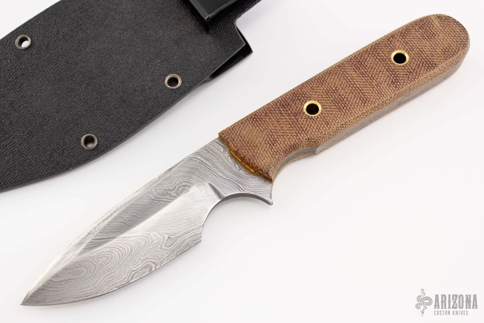 Damascus Hunter - Arizona Custom Knives