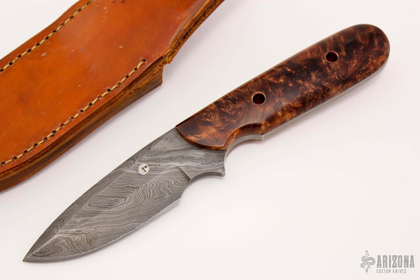 Damascus Hunter - Arizona Custom Knives