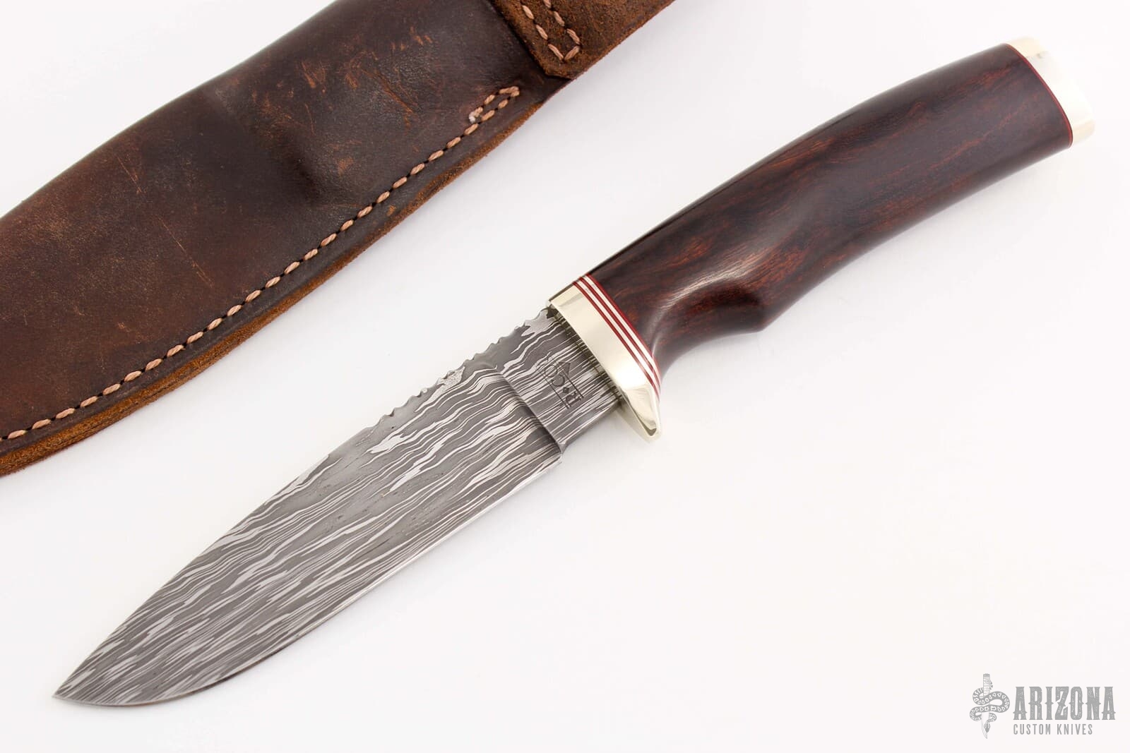Damascus Hunter - Arizona Custom Knives