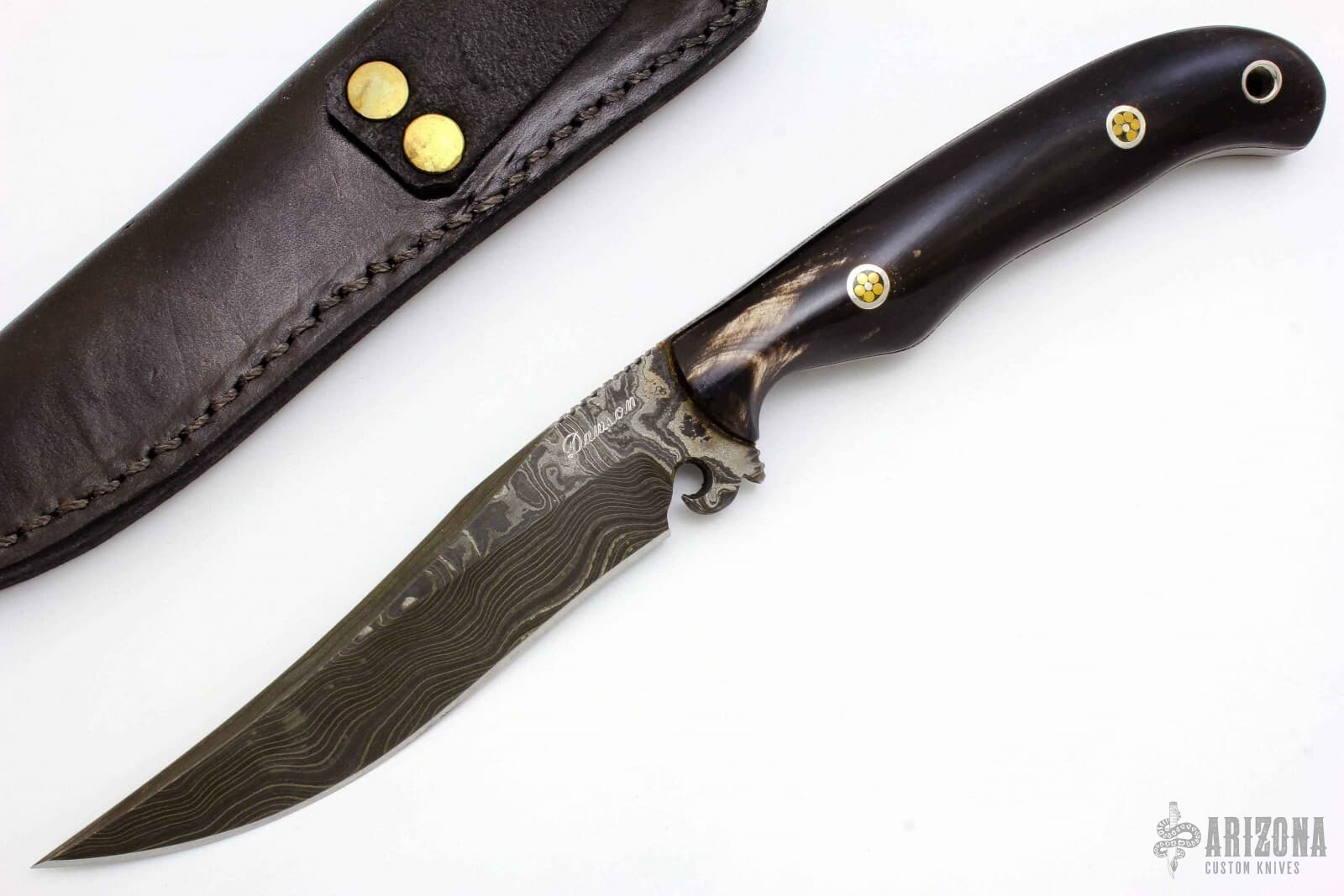 Damascus Persian Fighter | Arizona Custom Knives