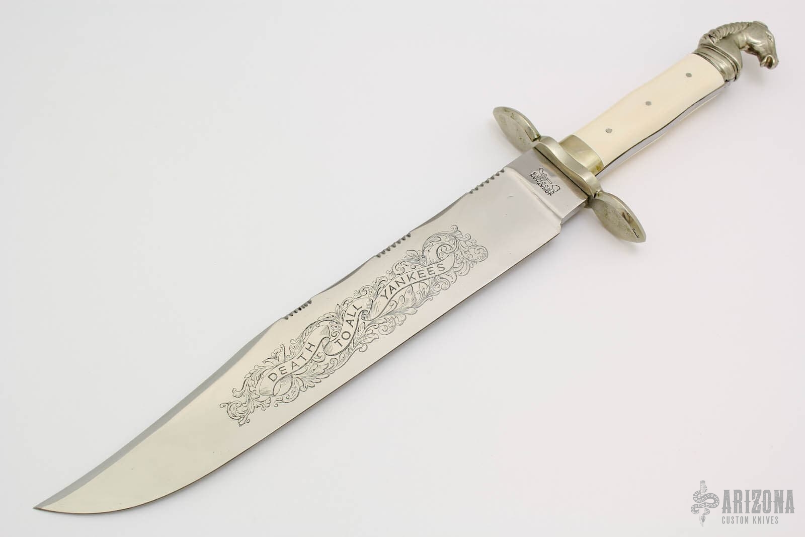 Death To All Yankees - Bowie - Arizona Custom Knives