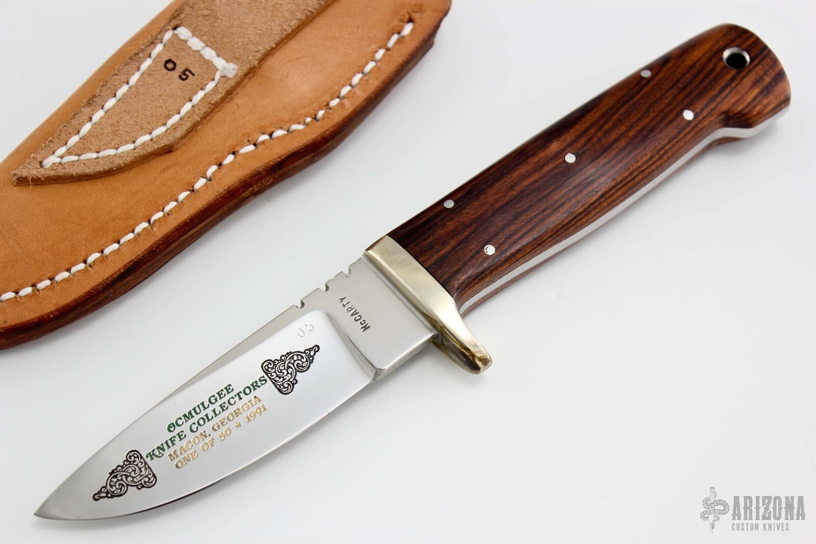 Drop Point Fixed Blade 05 of 50 | Arizona Custom Knives