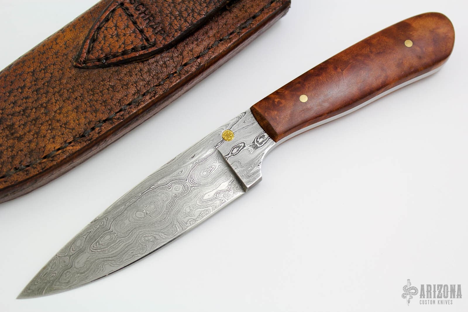 Drop Point Fixed Blade - Arizona Custom Knives