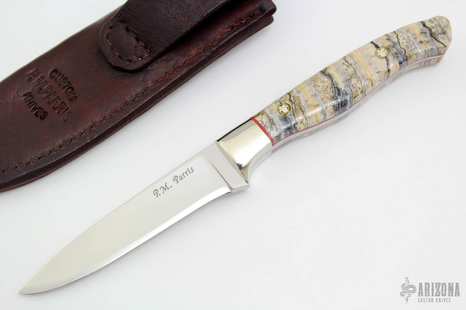 Drop Point Fixed Blade - Arizona Custom Knives