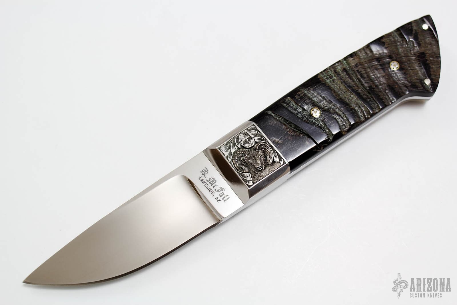 Drop Point Fixed Blade - Arizona Custom Knives
