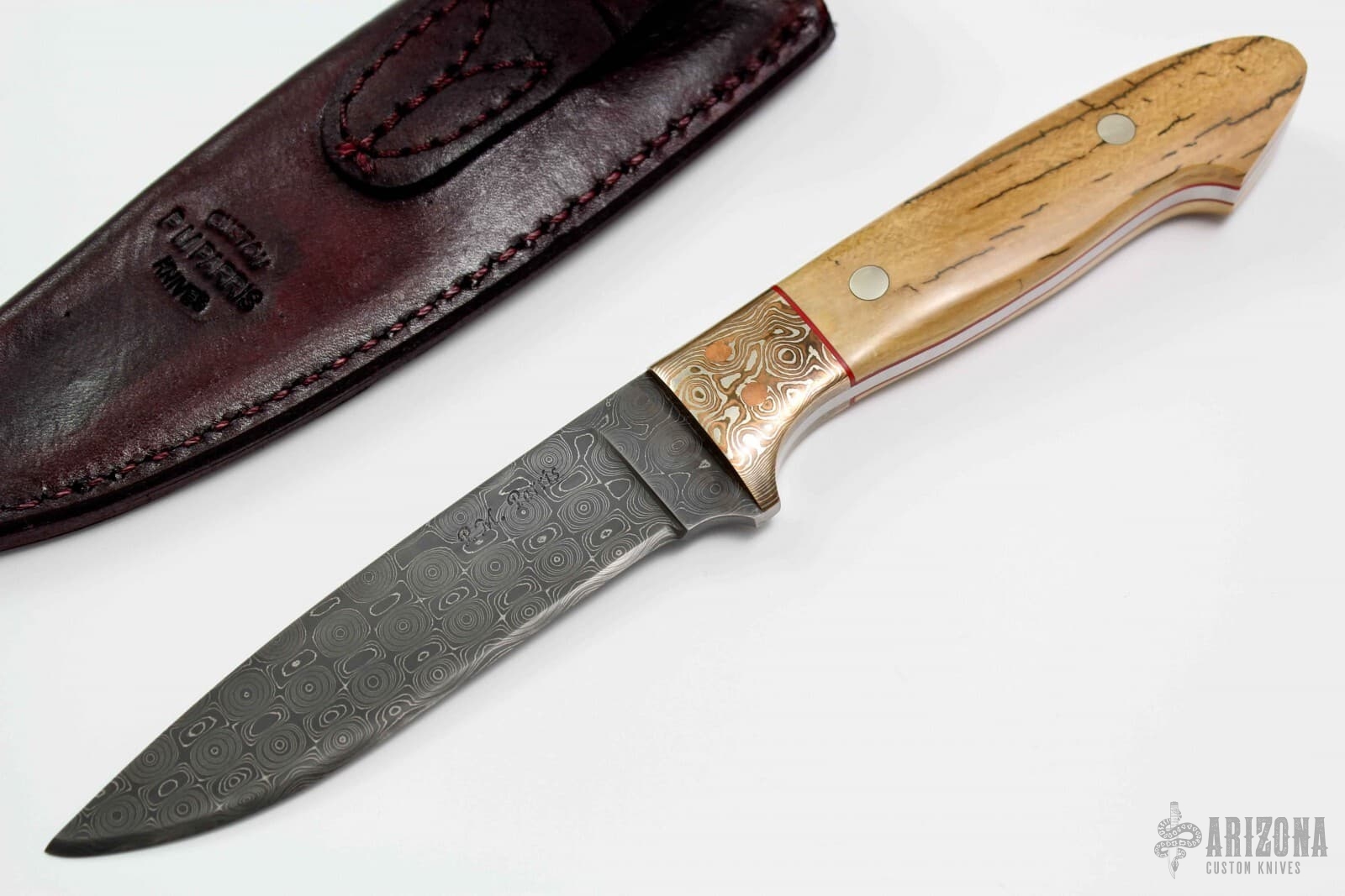 Drop Point Fixed Blade - Arizona Custom Knives