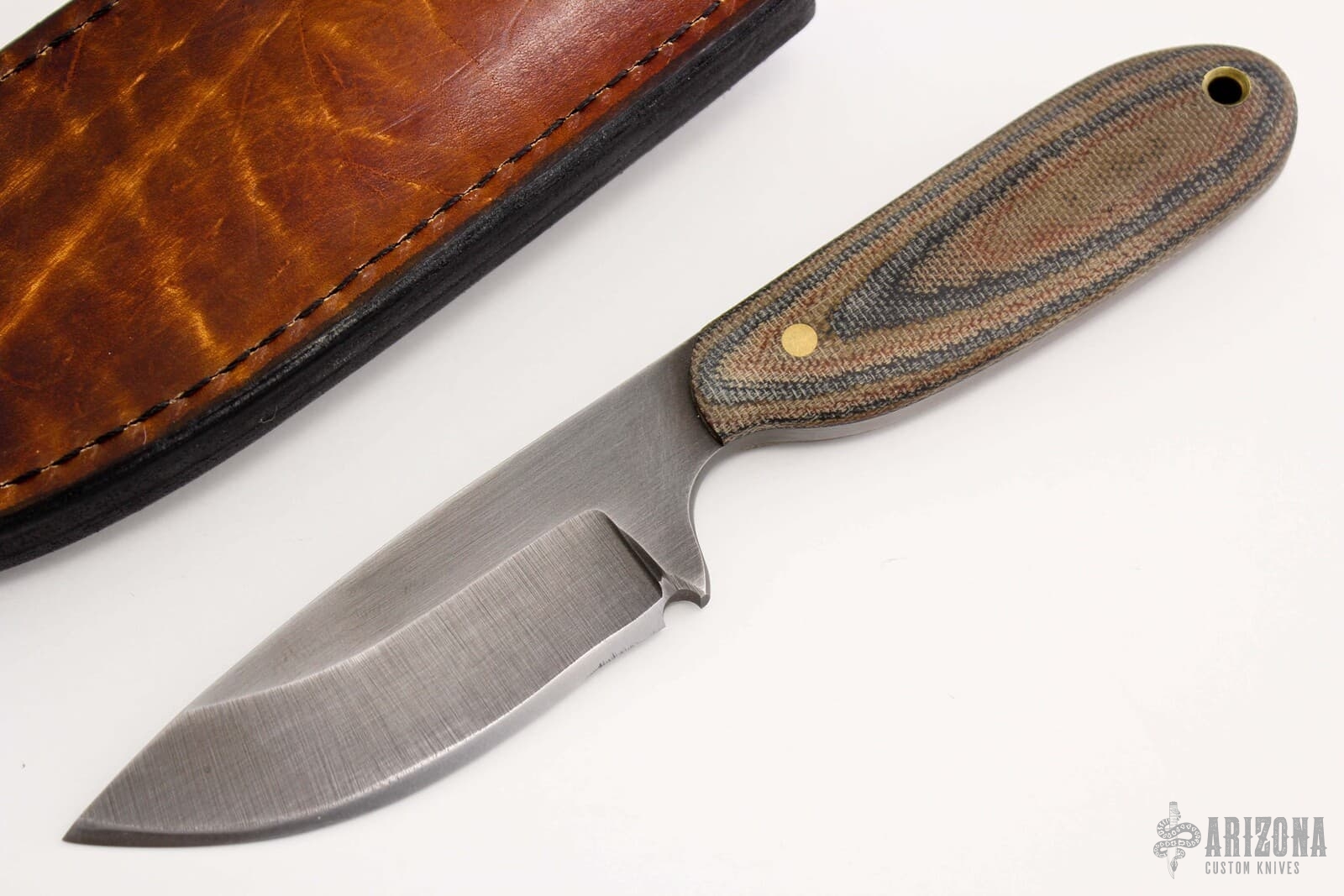 Drop Point Fixed Blade - Arizona Custom Knives