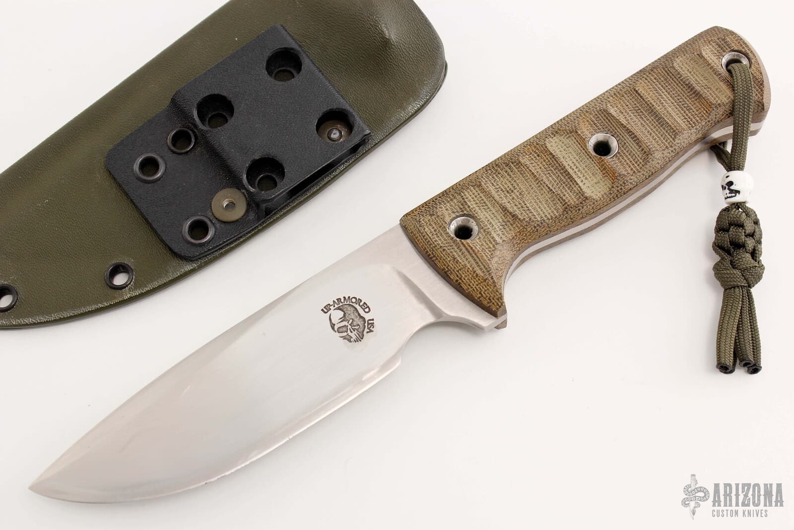 Drop Point Fixed Blade - Arizona Custom Knives