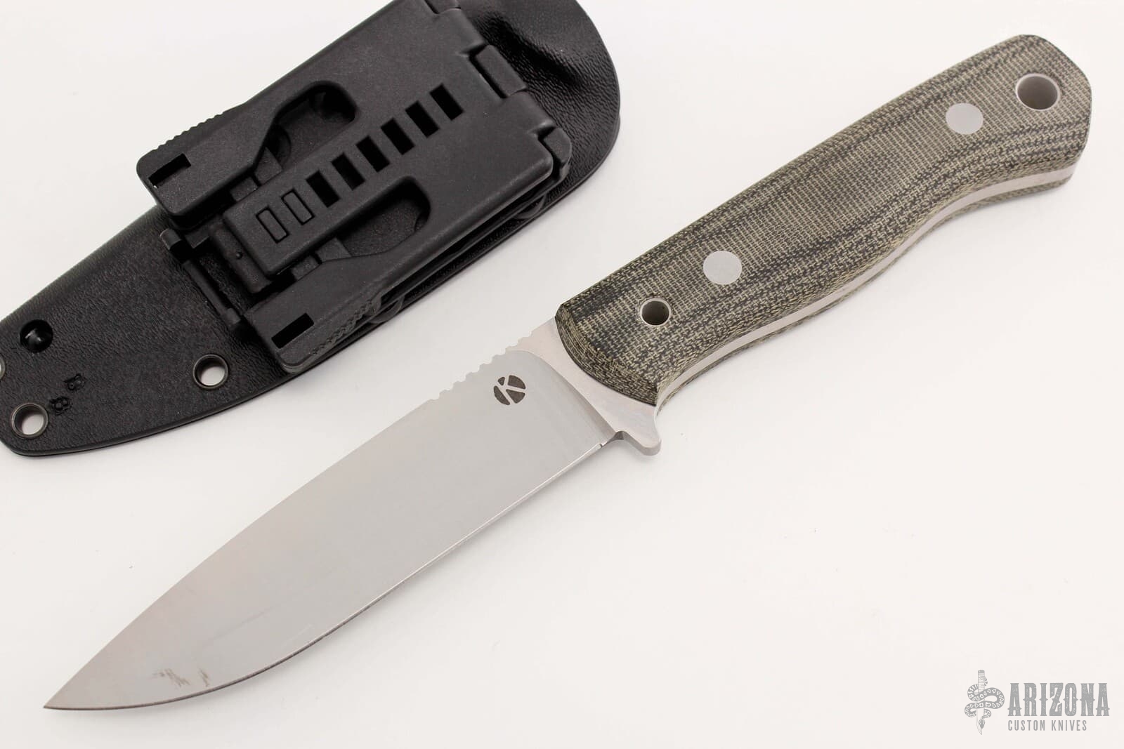 Drop Point Fixed Blade - Arizona Custom Knives