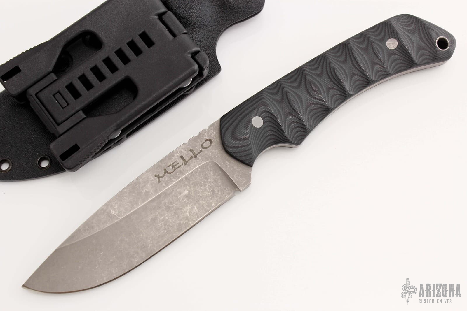 Drop Point Fixed Blade - Arizona Custom Knives