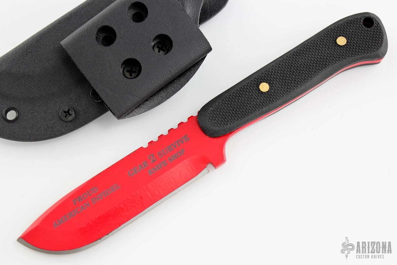 EDC - Limited Edition #004 - Proud American Infidel - Arizona Custom Knives