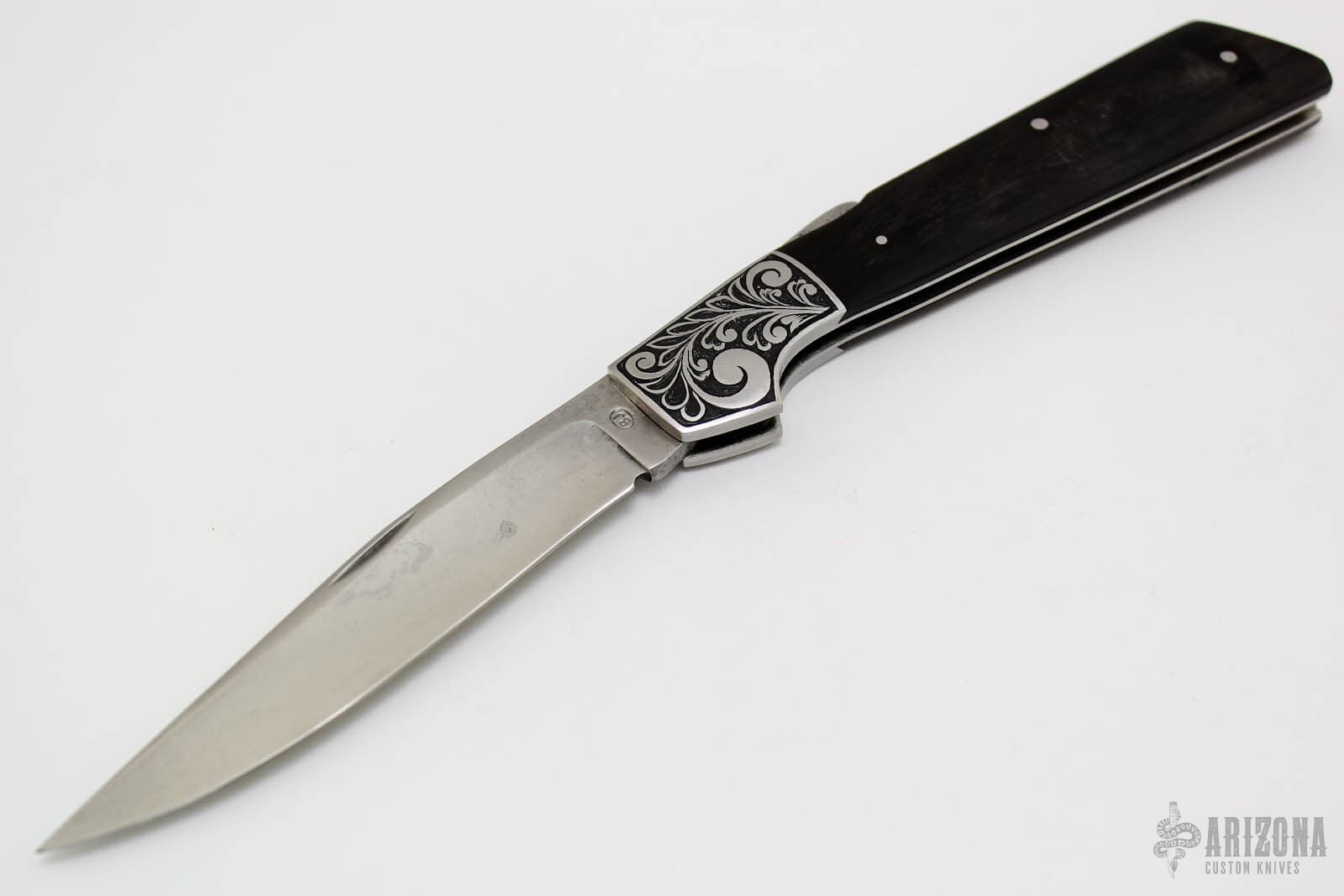 Engraved Lockback - Arizona Custom Knives