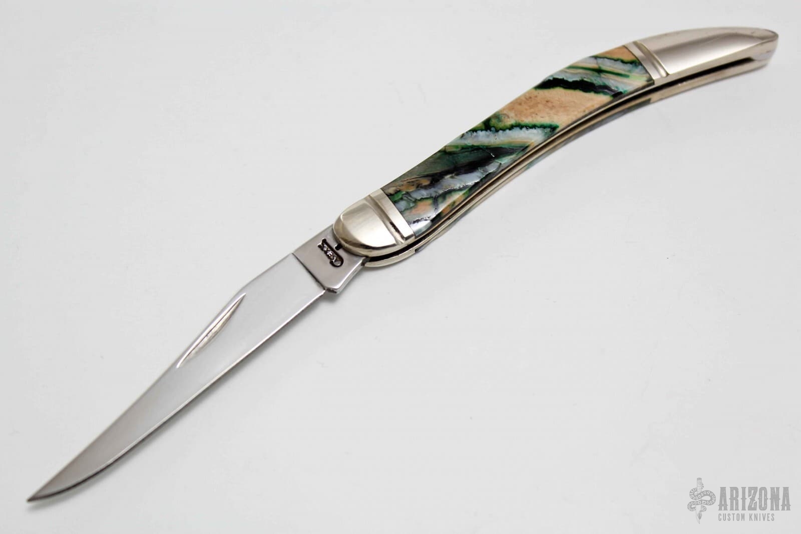 EX10096 SS Tiny Toothpick - Mammoth Tooth - Arizona Custom Knives