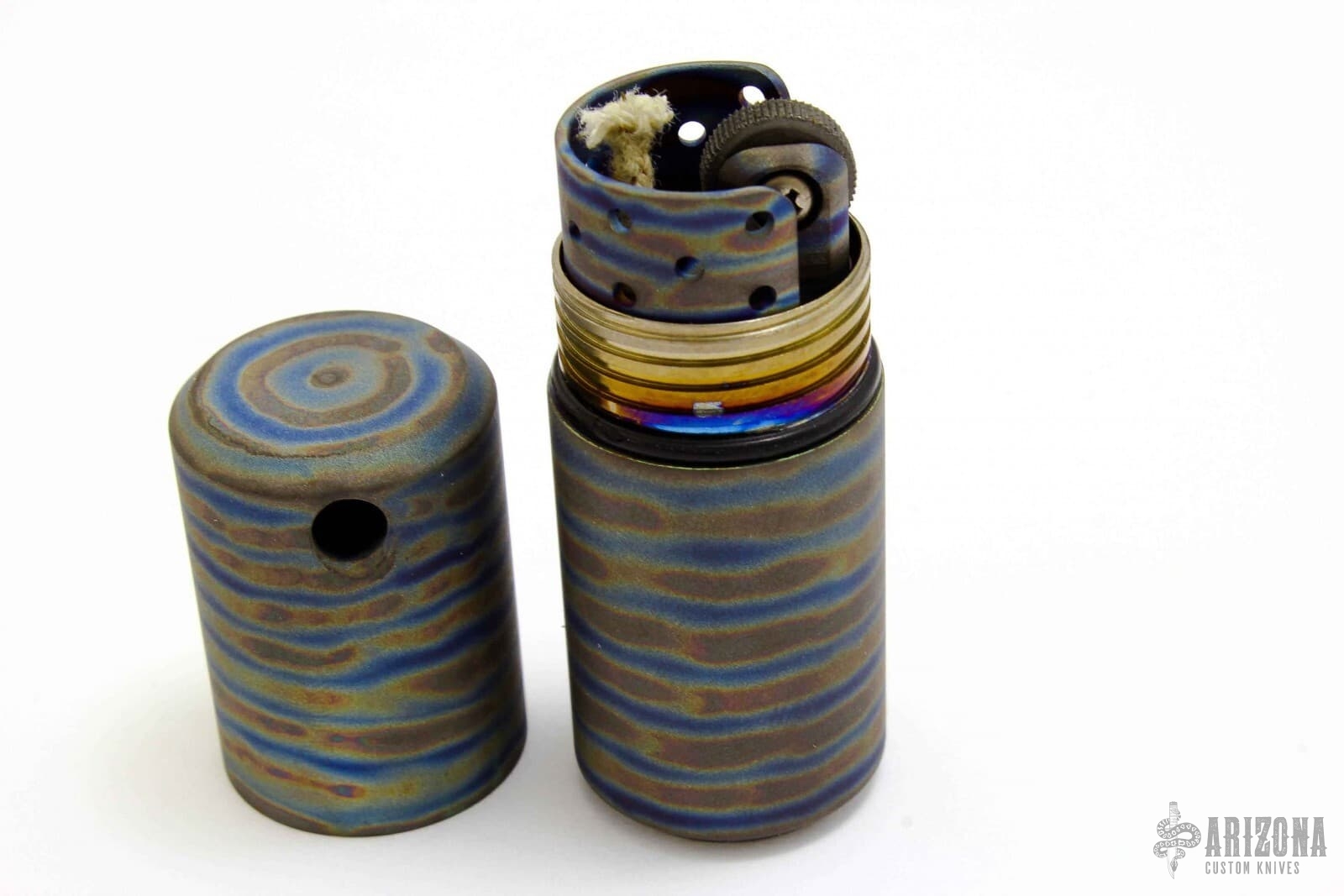 EXO Flame Titanium Lighter - Arizona Custom Knives