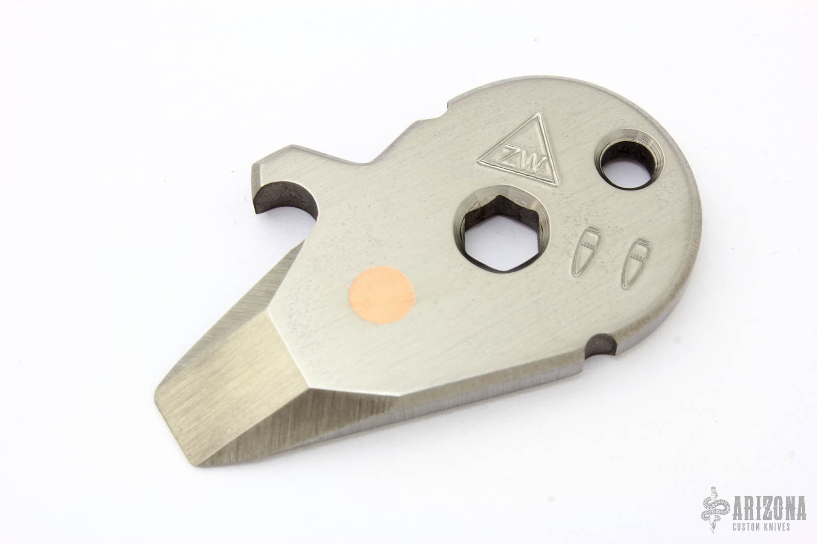 Falcon - Copper Inlay - Arizona Custom Knives