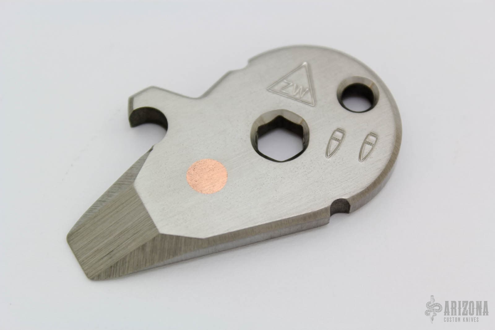 Falcon - Copper Inlay - Arizona Custom Knives