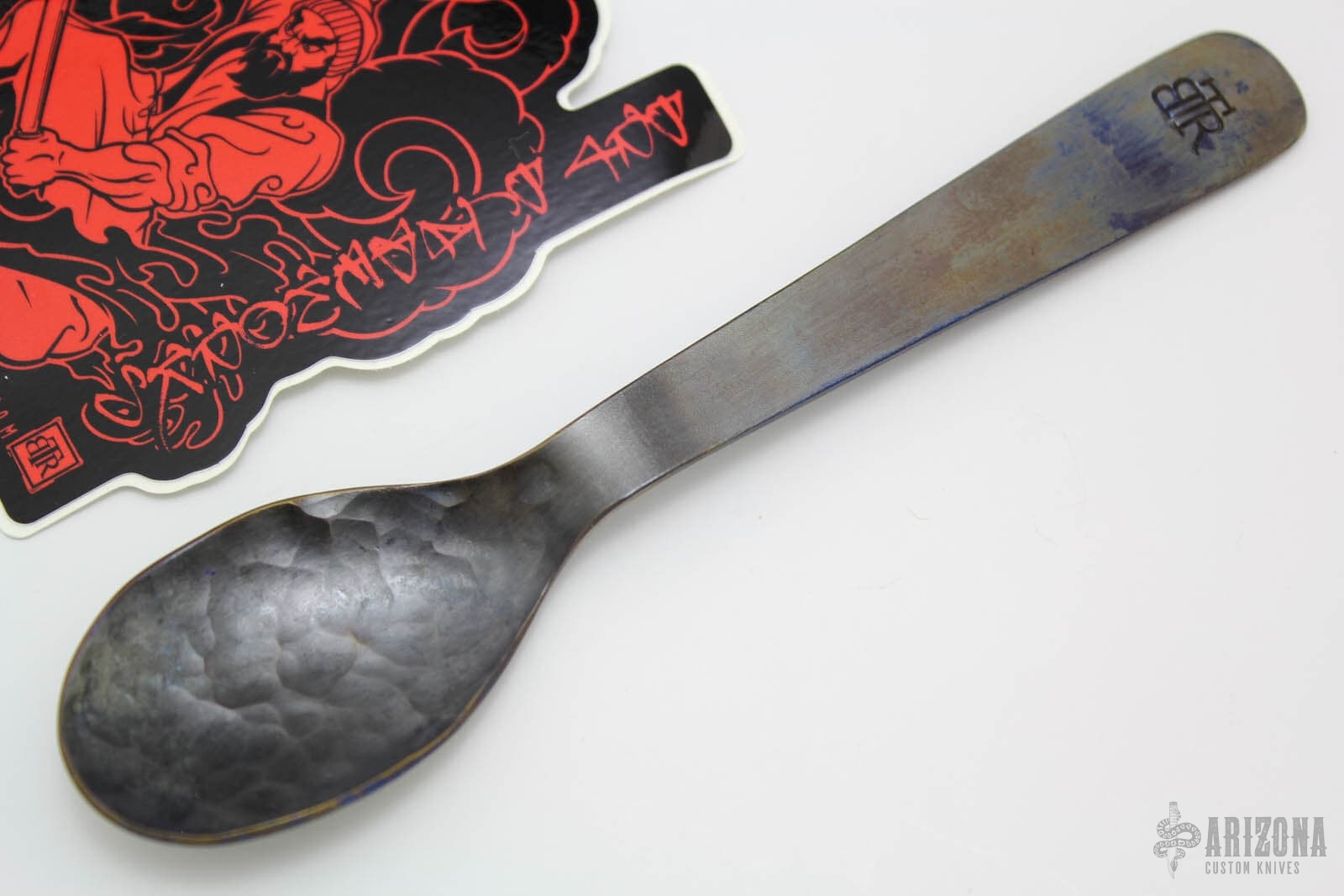 Forged Titanium Spoon - Arizona Custom Knives