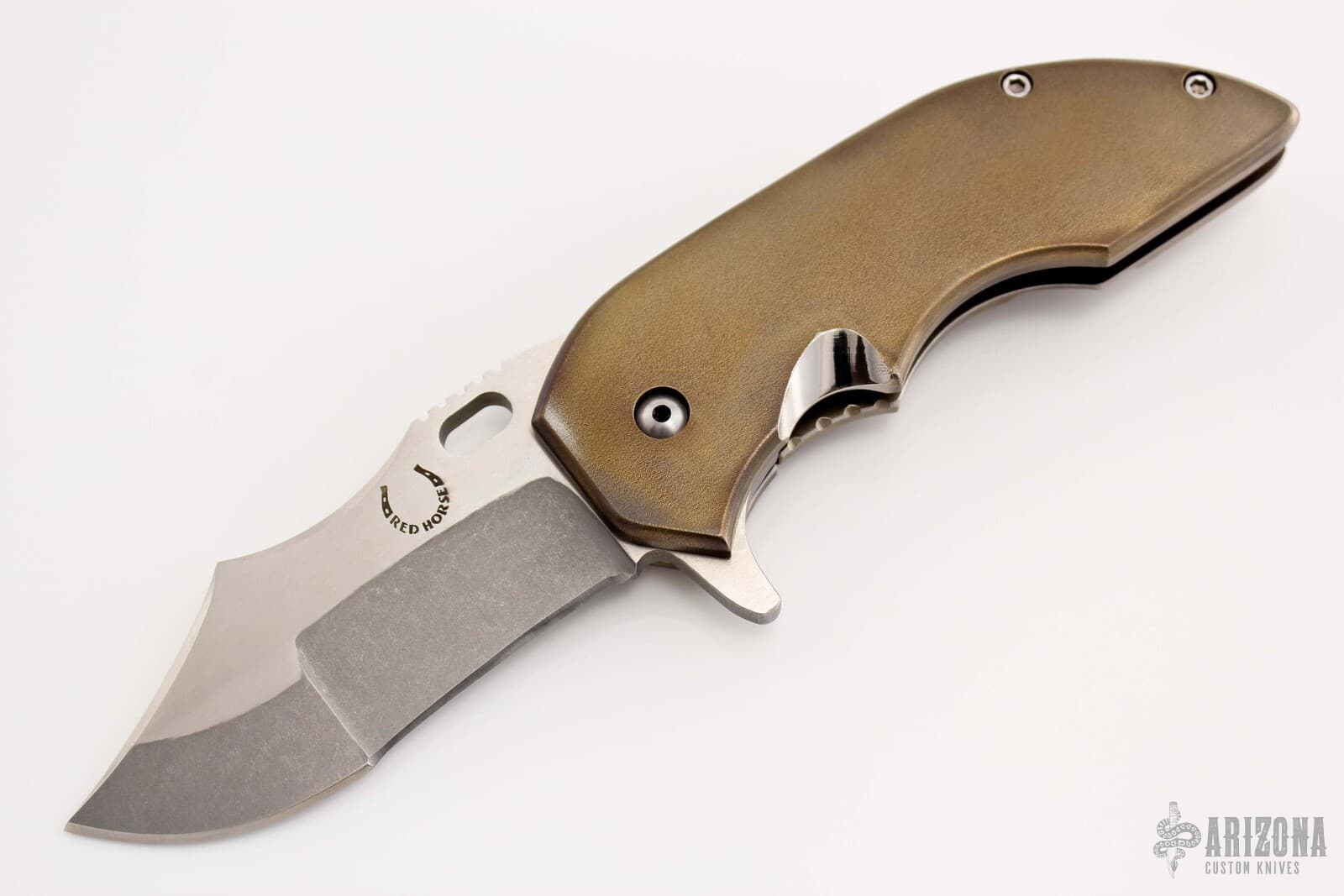 Full Ti War Pig - Arizona Custom Knives