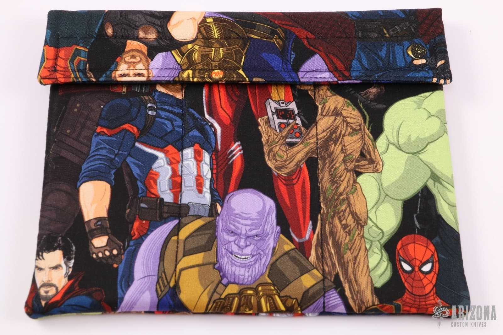 Three Knife Case-Marvel Comics - Arizona Custom Knives