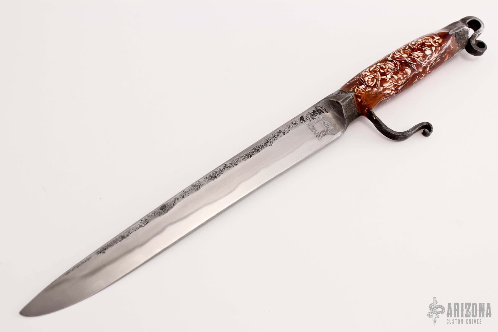 Integral Fighter w/ Hamon - Arizona Custom Knives