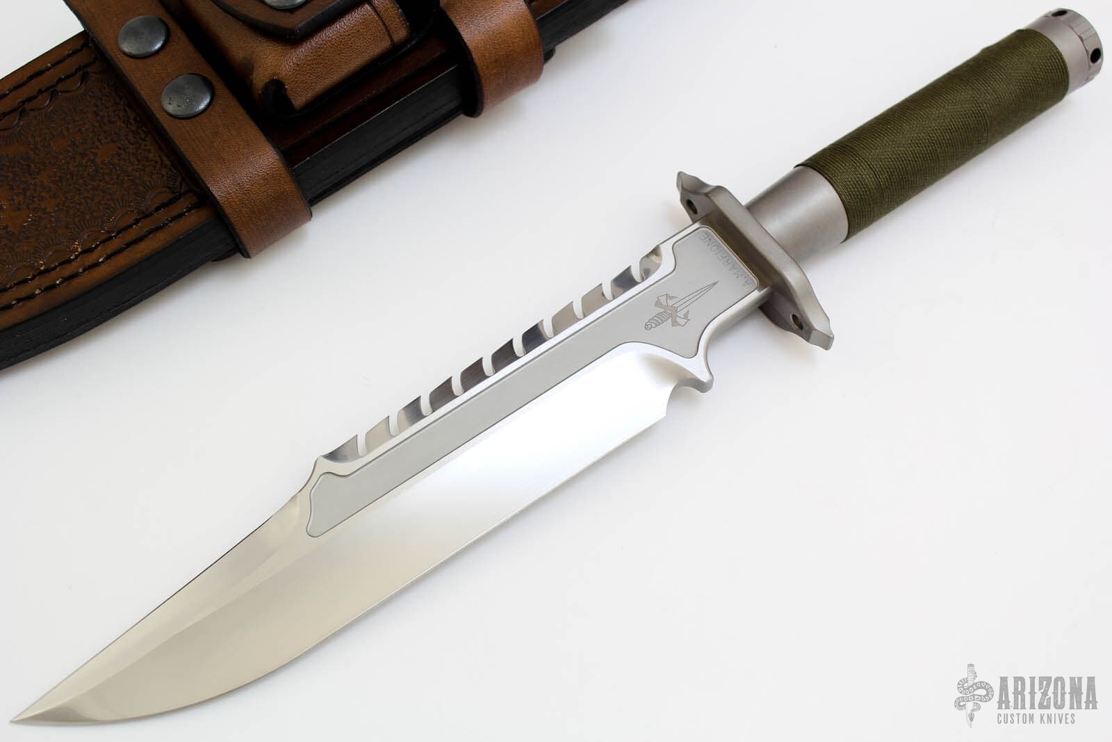 Interceptor-L - Hand Rub Satin #004 - Arizona Custom Knives