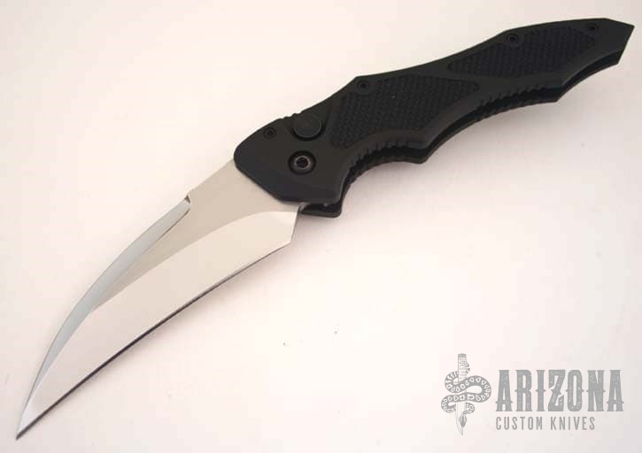 Kestrel - Walter Brend High Polish (#042/100)-by--Microtech Knives ...