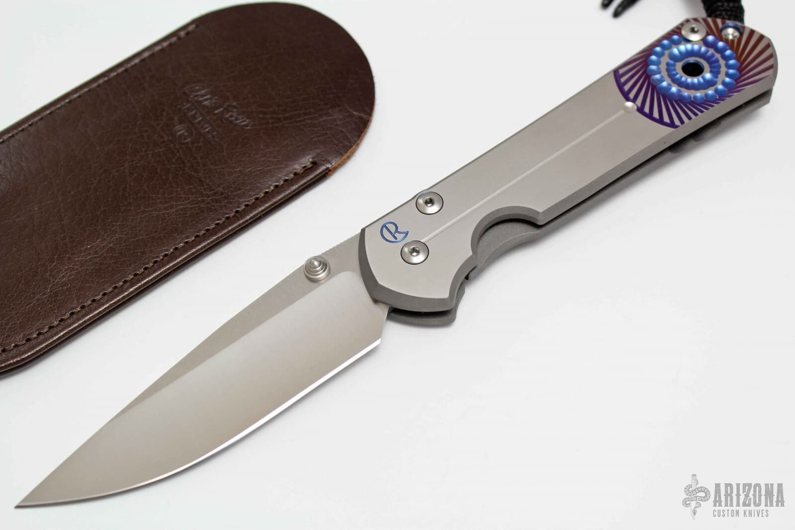 Large Sebenza 21 - Unique Graphic - Arizona Custom Knives