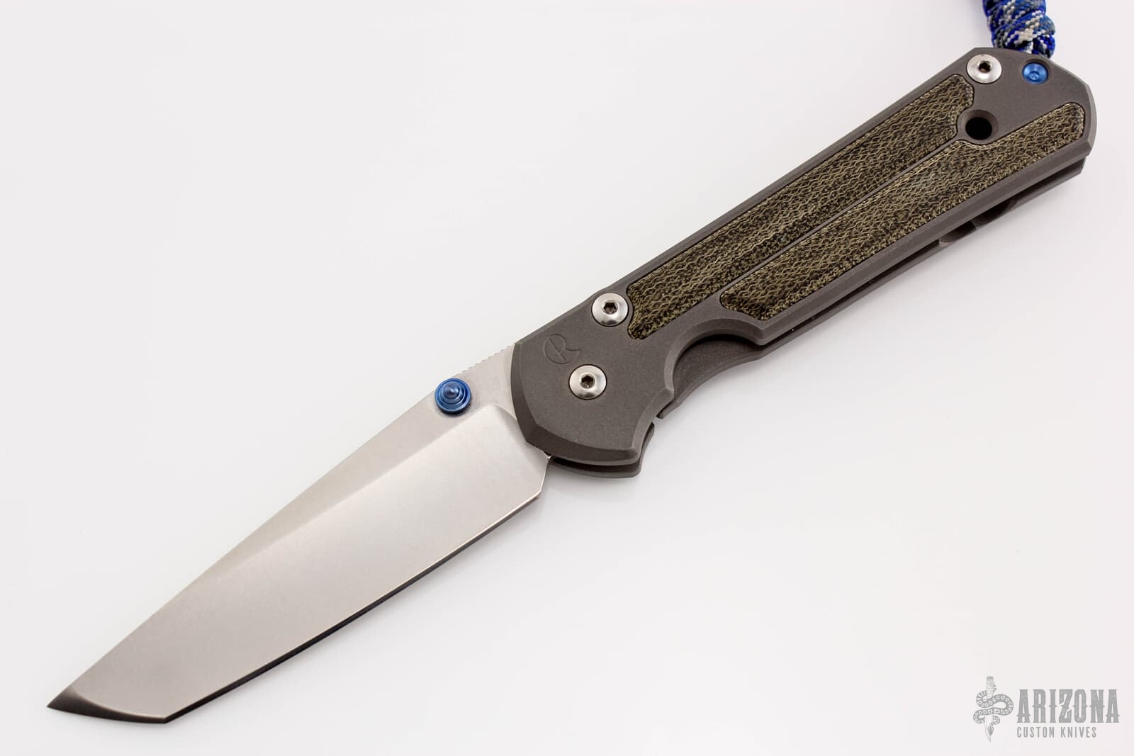 Large Sebenza 21 Tanto - Micarta | Arizona Custom Knives