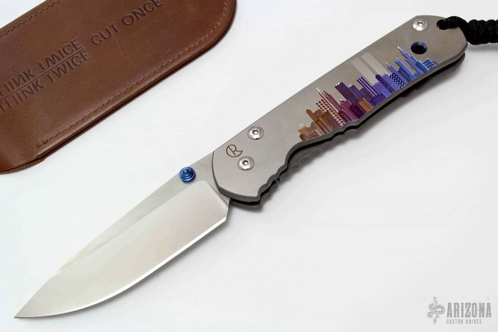 Large Sebenza Classic Unique Graphic - New York Skyline - Arizona ...