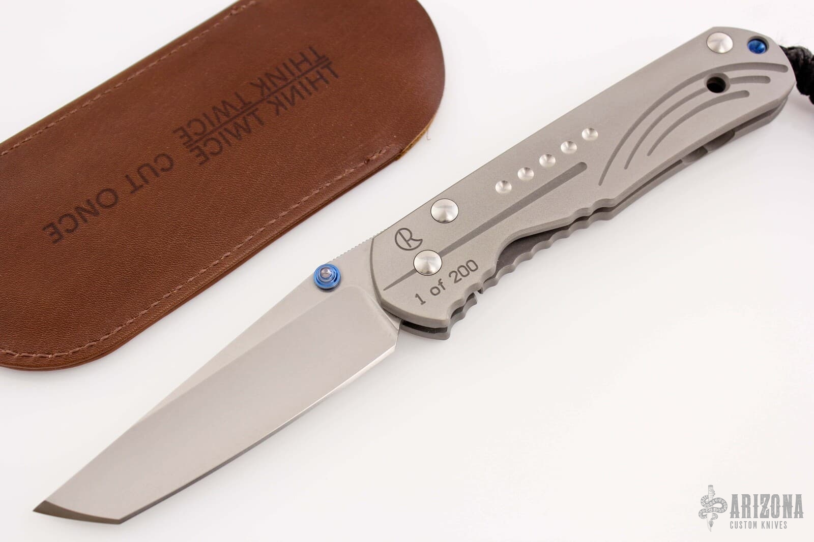 Large Sebenza NICA Tanto 2005 - Arizona Custom Knives