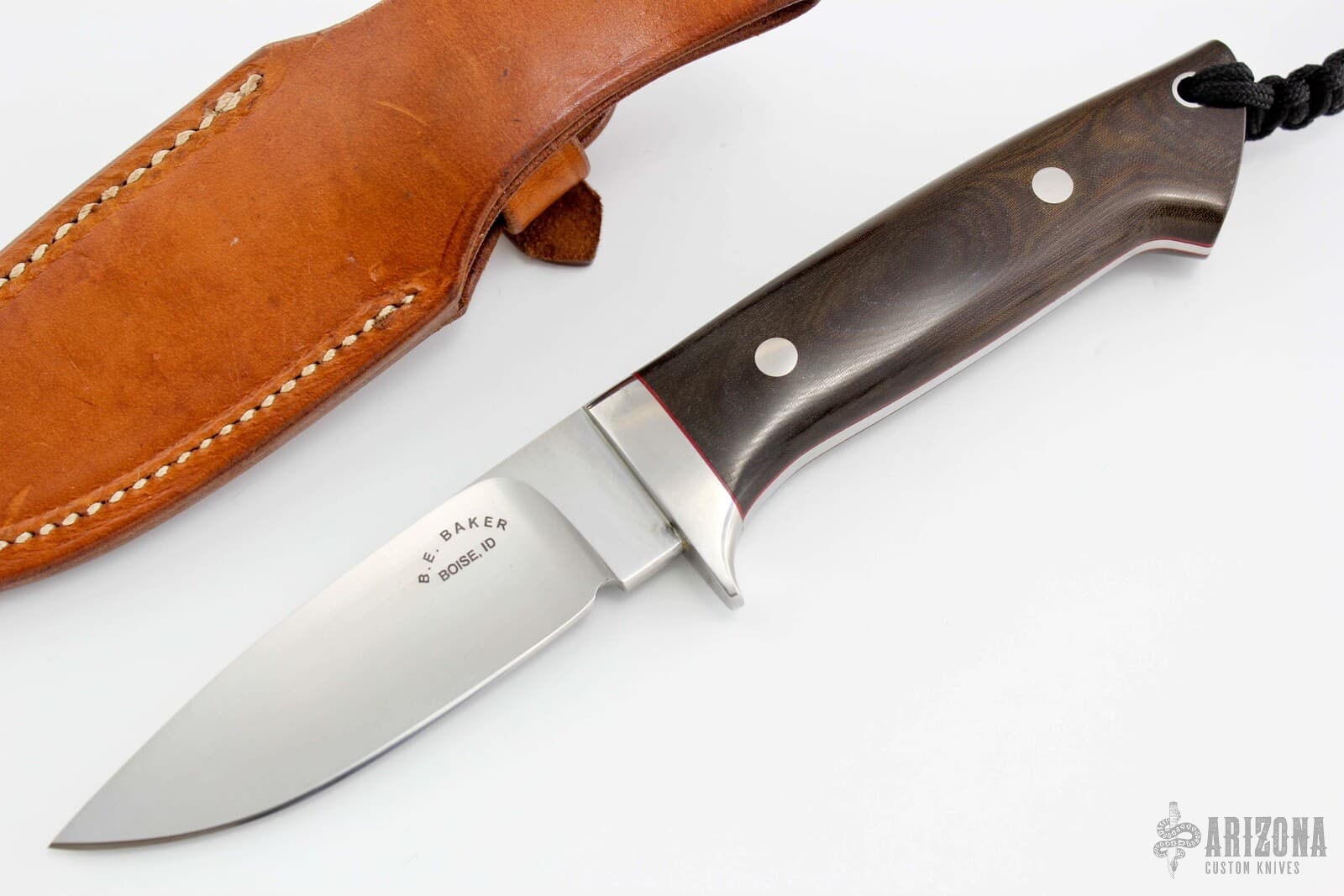 Loveless Style Drop Point Hunter - Arizona Custom Knives