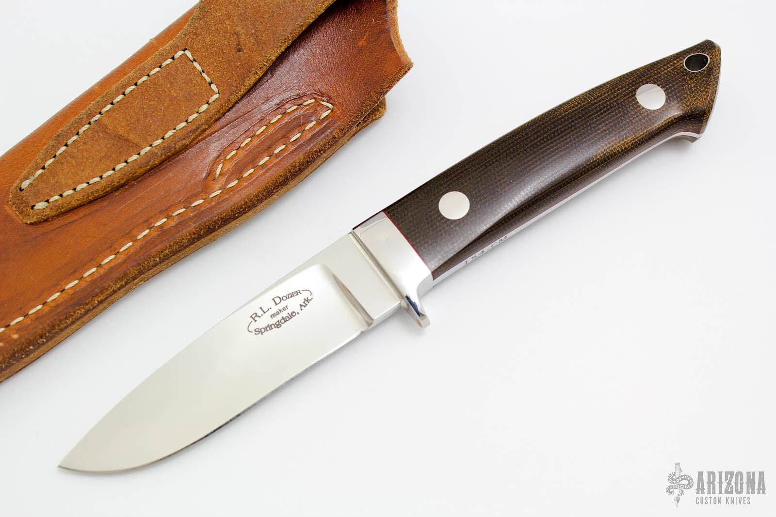 Loveless Style Drop Point Hunter - 2009 - Arizona Custom Knives