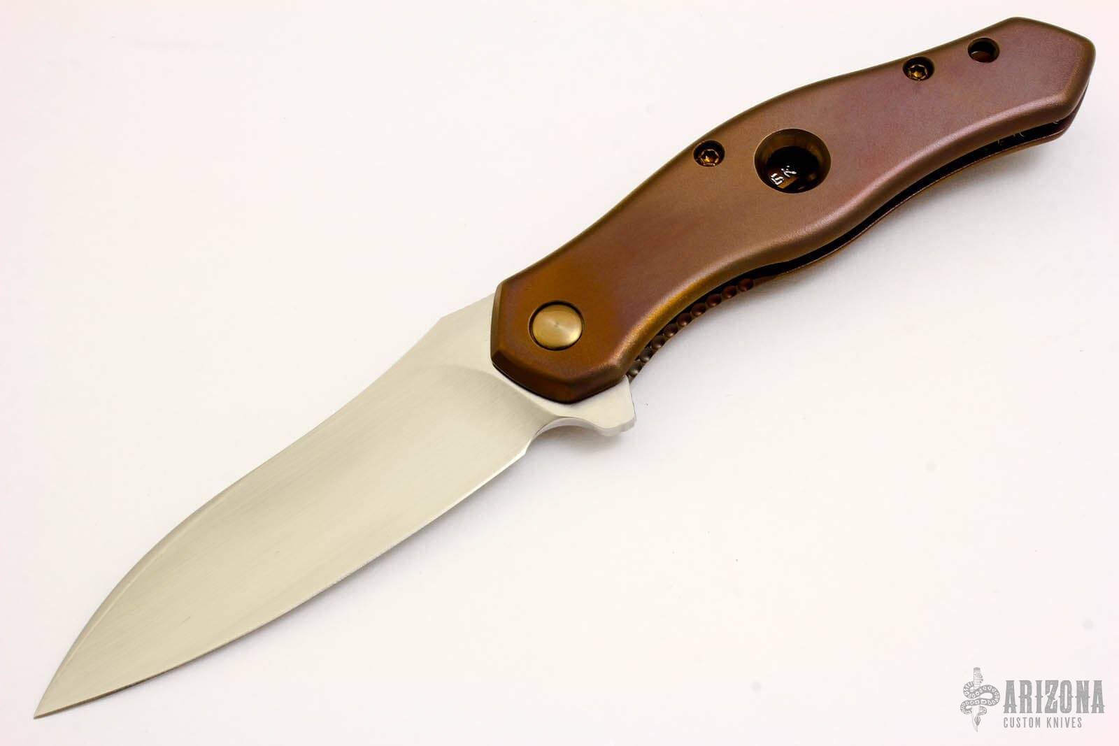 Mini Exo Flipper with Stellite 6K - Arizona Custom Knives