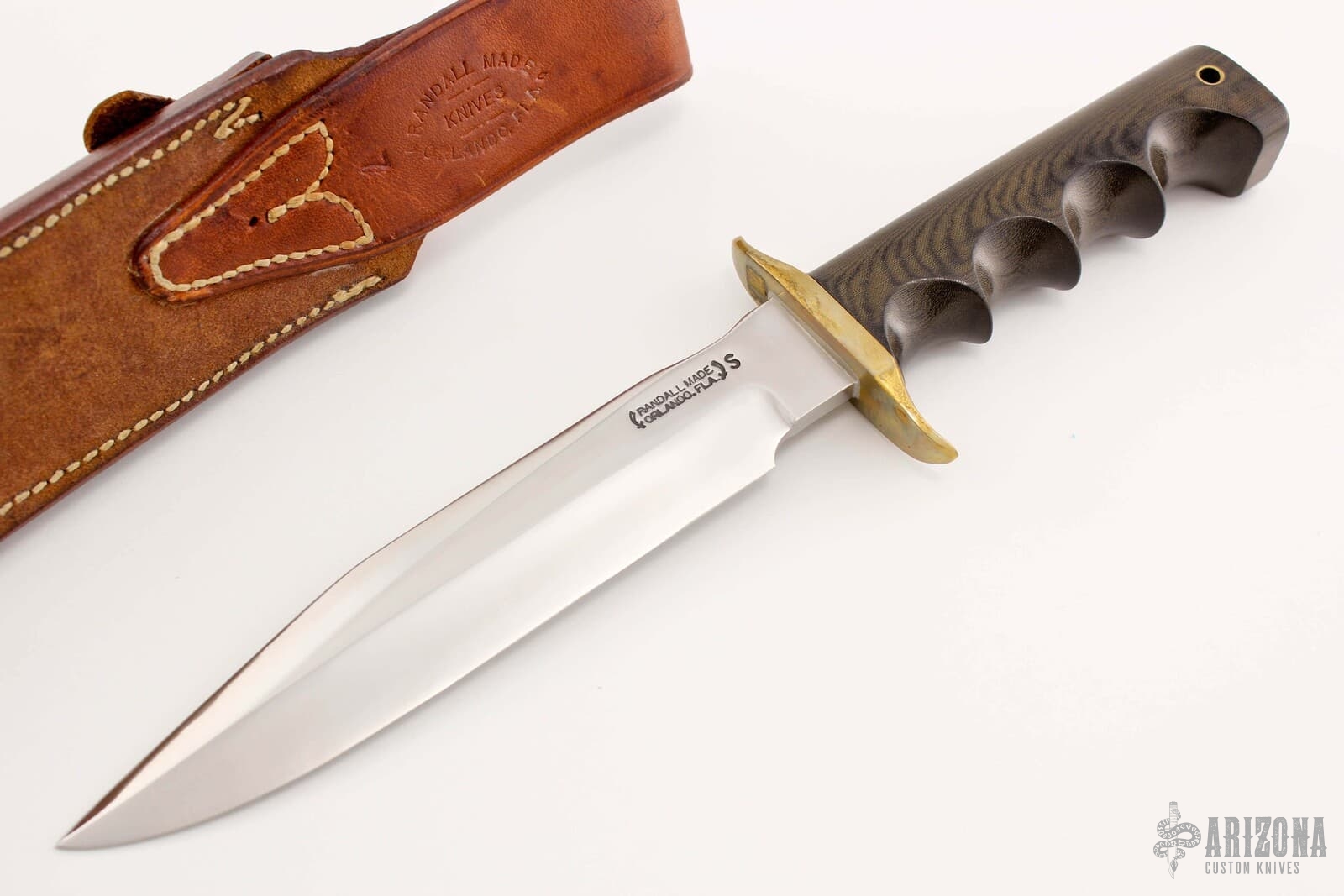 Model 16-7 Special Fighter - Finger Grip Handle - Arizona Custom Knives
